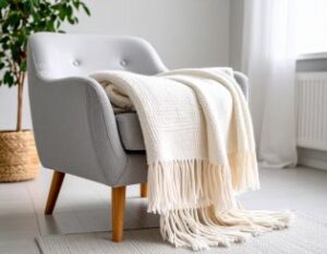 17 Beautiful Beige Throw Blankets That Will Cozy Up Any Space - My Favorets